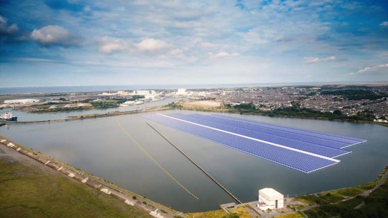 Plans for UK’s largest floating solar farm set to get go-ahead ...