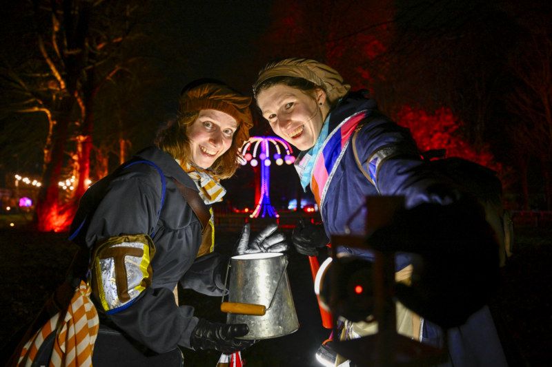 In pictures: Workington Hall sparkles with spectacular light show ...
