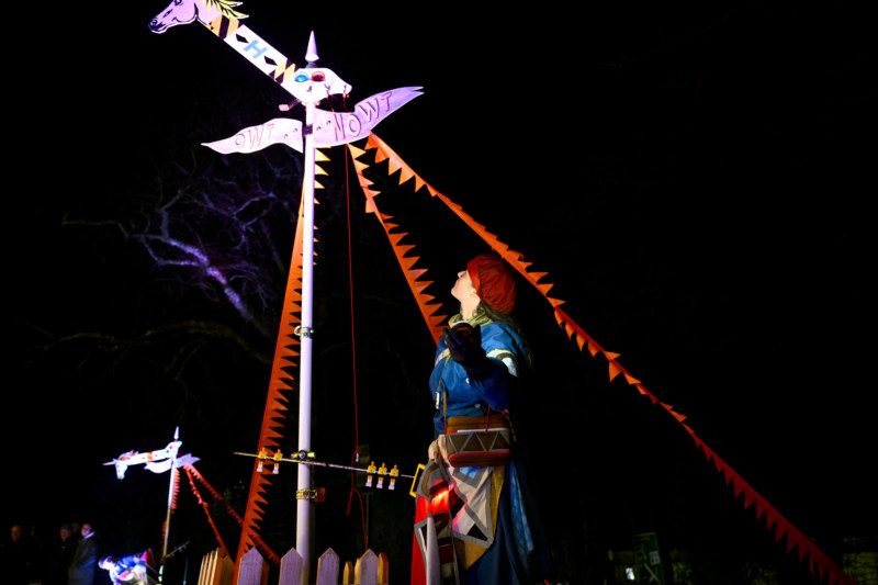 In pictures: Workington Hall sparkles with spectacular light show ...
