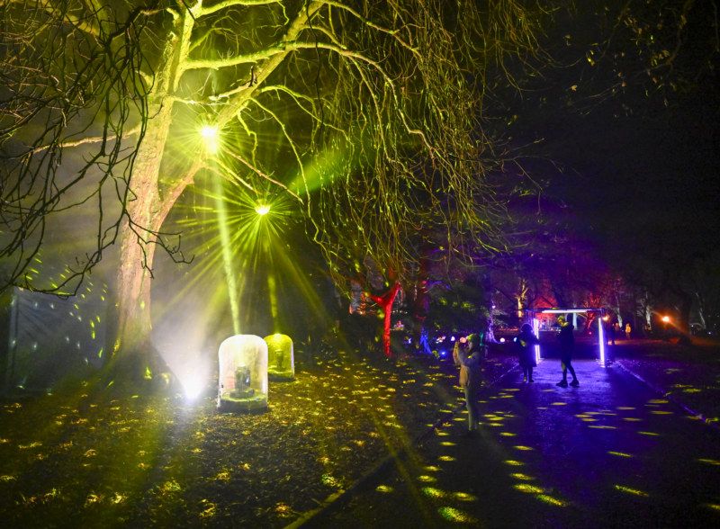In pictures: Workington Hall sparkles with spectacular light show ...