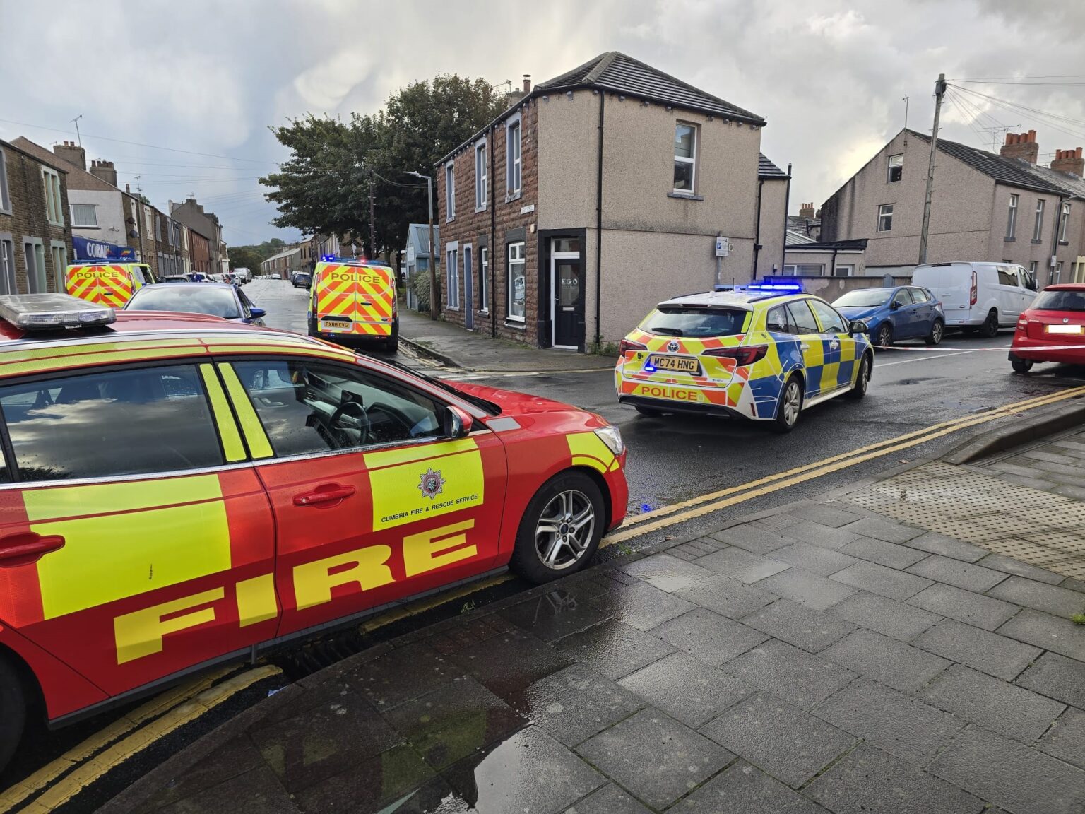 Major incident declared after blaze in Workington – people evacuated ...