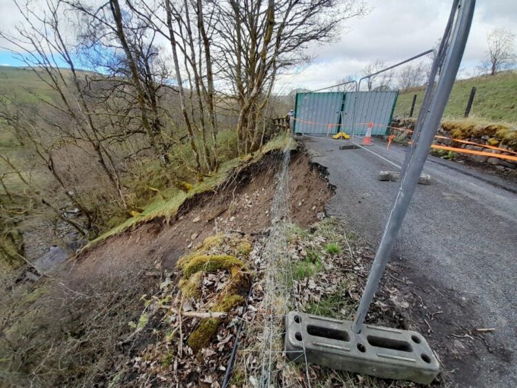 Work to repair road damage caused by 2024 landslip set to start ...