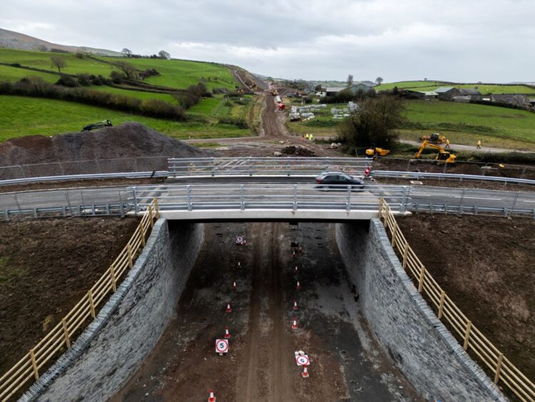 New bridge opens as part of A595 improvement scheme – cumbriacrack.com